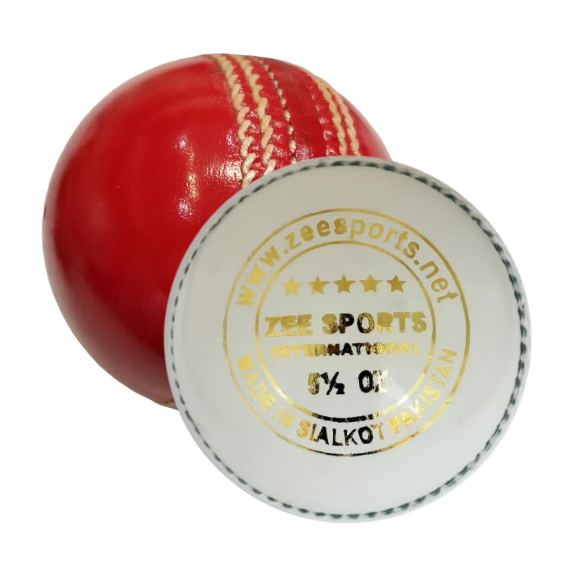 Zee Sports Cricket Ball Premier 5Star Red