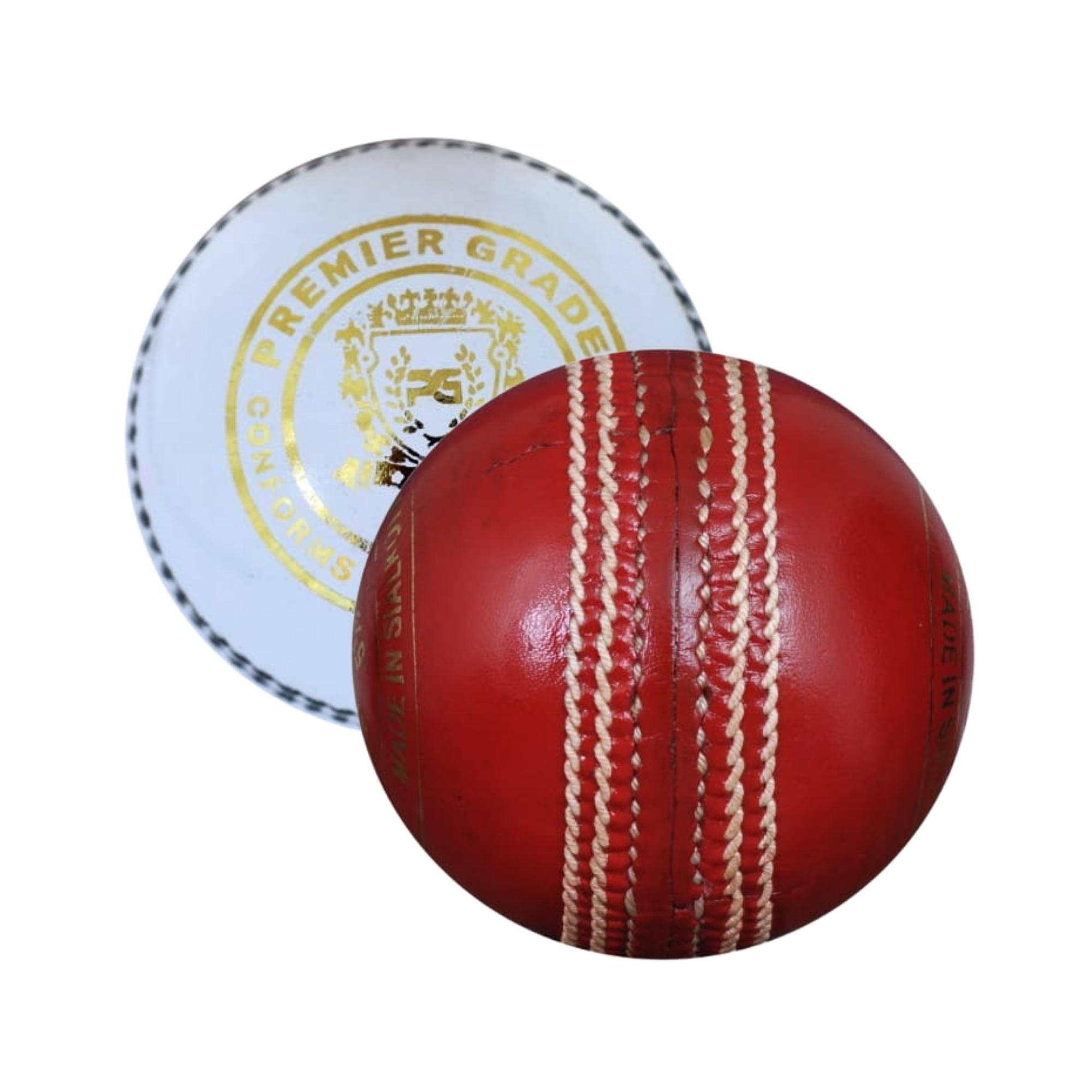 Zee Sports Cricket Balls Premier White 5 Star